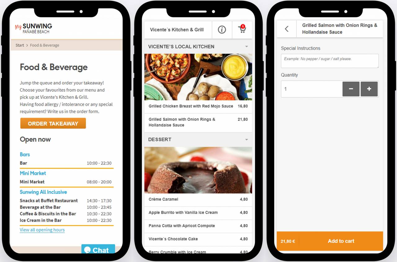 Ving lanserar TakeAway-mat online för Sunwing-gäster - Travel News