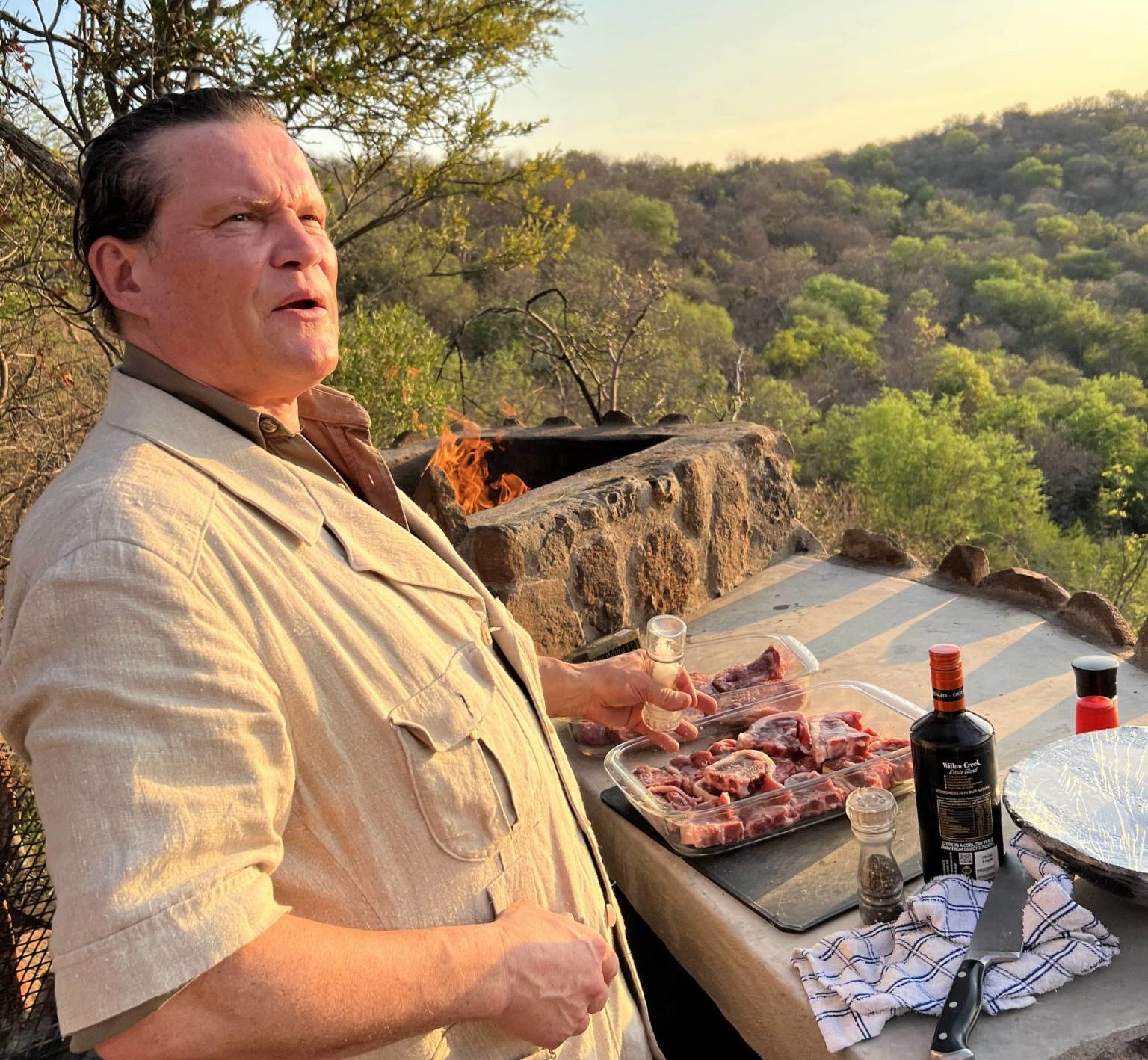 Per Morberg ska vara ciceron på jakt- och matresor till Sydafrika ...